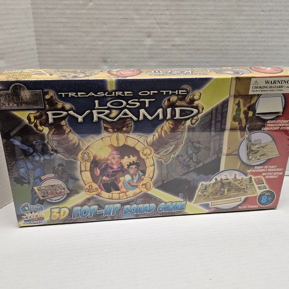 Toys | New Treasure Of The Lost Pyramid 3d Pop Up Board Game Kids ...